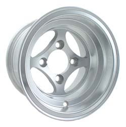 WHEEL, 10X7 VIKING, 3+4 MACHINED - GolfCartPartsDirect