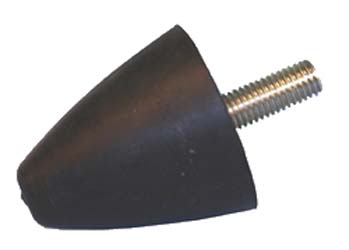 REAR SHOCK/STOP MOUNT RUBBER BUMPER - GolfCartPartsDirect