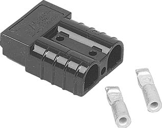 SB50 PLUG BLACK #6331G4 10G - GolfCartPartsDirect